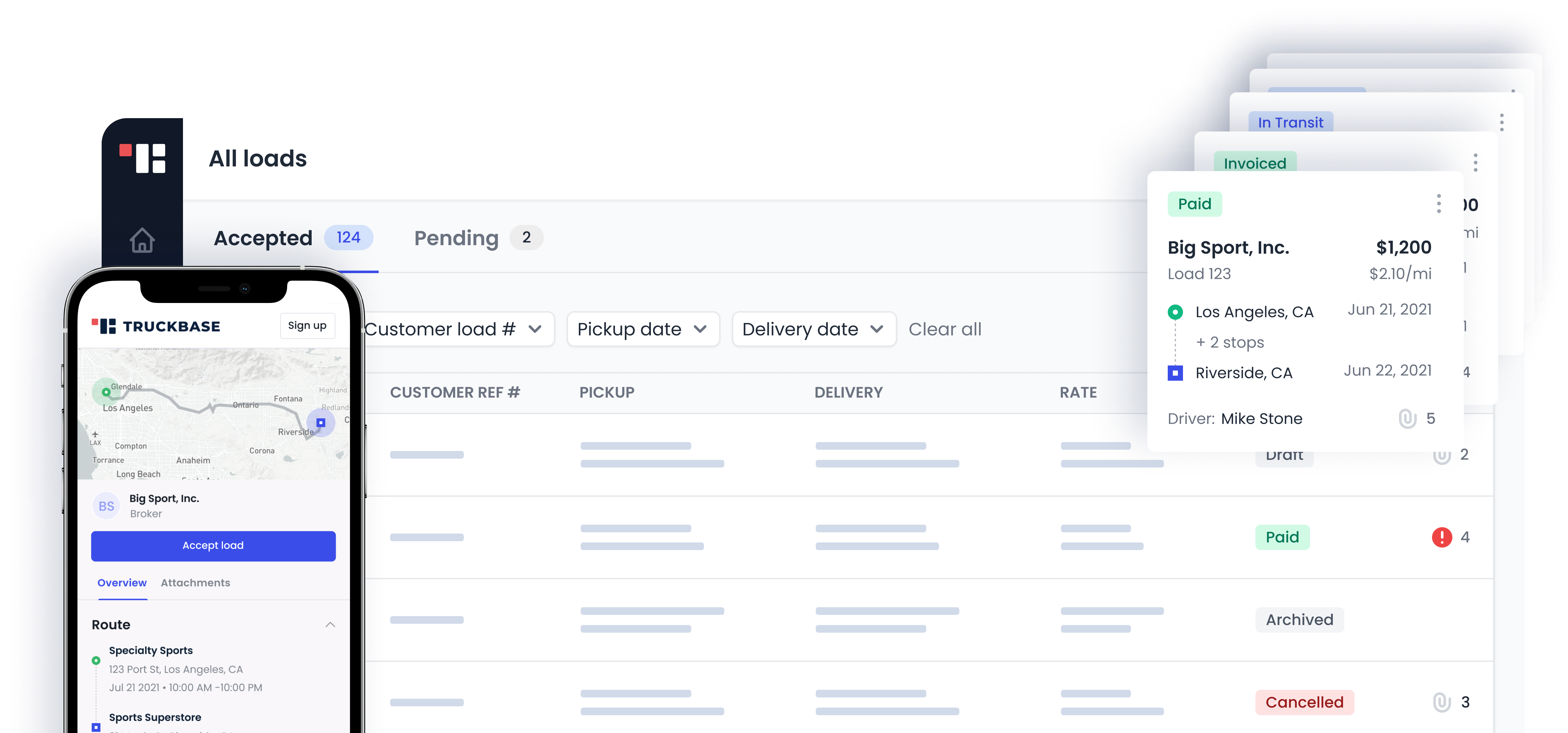 Customer Portal | Truckbase